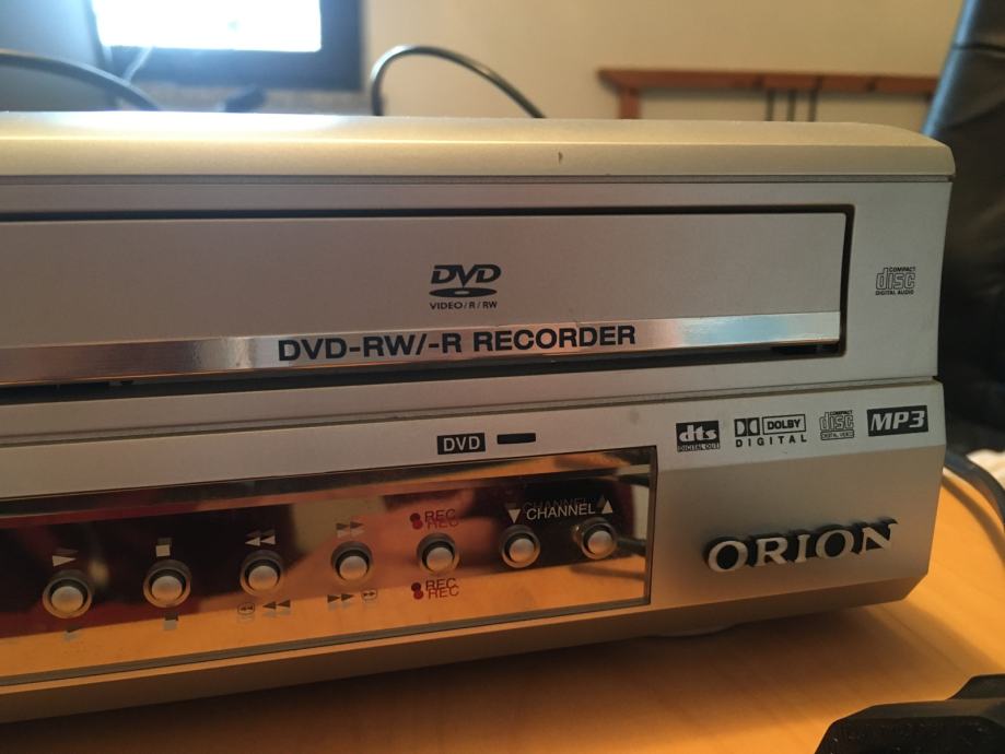 DVD R RW RECORDER / HIFI STEREO VCR