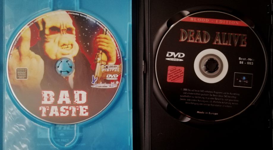 Peter Jackson: Bad Taste / Braindead (Dead Alive), 2xDVD