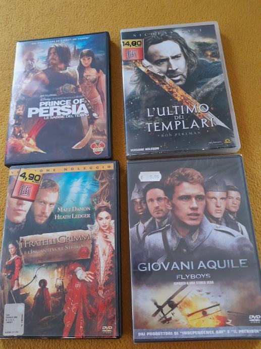 DVD filmi 7 komadov SIMBOLIČNO z angleškimi podnapisi