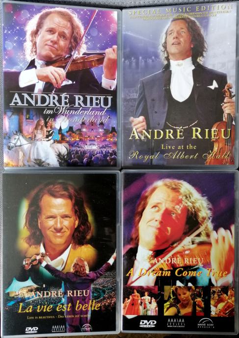 4xDVD: Andre Rieu - best of (3 DVD box) / In Wonderland
