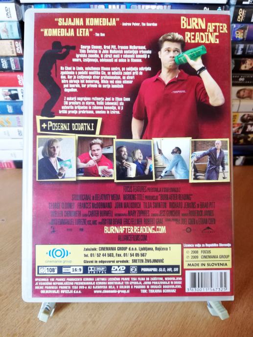 Burn After Reading (2008) Brata Coen