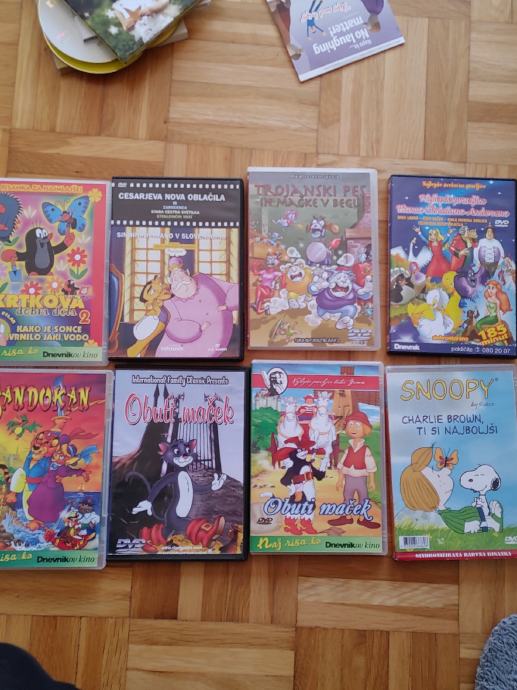 CD-ji, DvD-ji risanke, animirani filmi