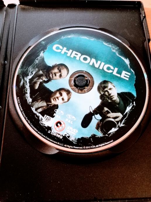 Chronicle (2012) DVD (slovenski podnapisi)