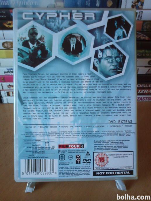 Cypher (2002) Dvojna DVD izdaja