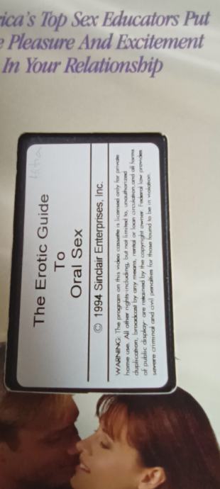DVD ji Discovering Extraordinary Sex in Erotic Guide to Oral Sex