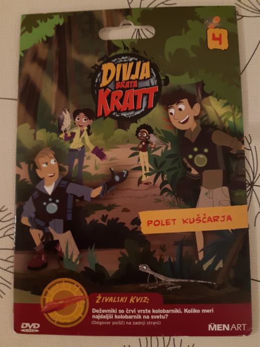 Divja brata Kratt 12 DVD-jev