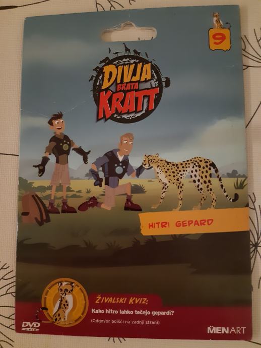 Divja brata Kratt 12 DVD-jev