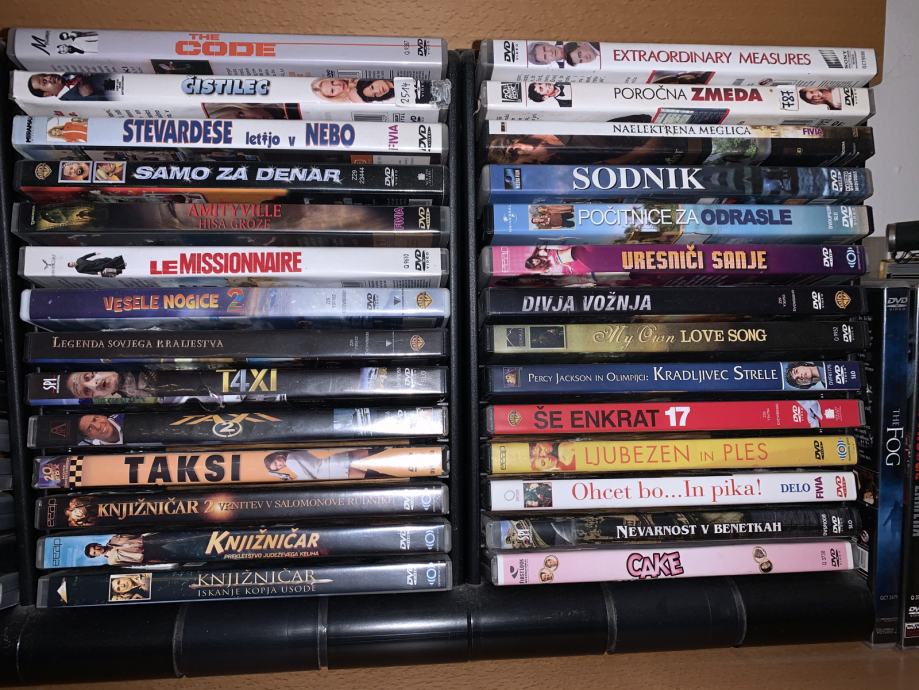 DVD-ji, komedije, družinski filmi