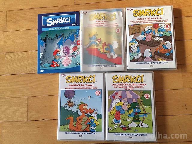 DVD otroške risanke Smrkci