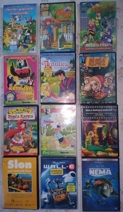 DVD Risanke 1,5€ komplet 20€