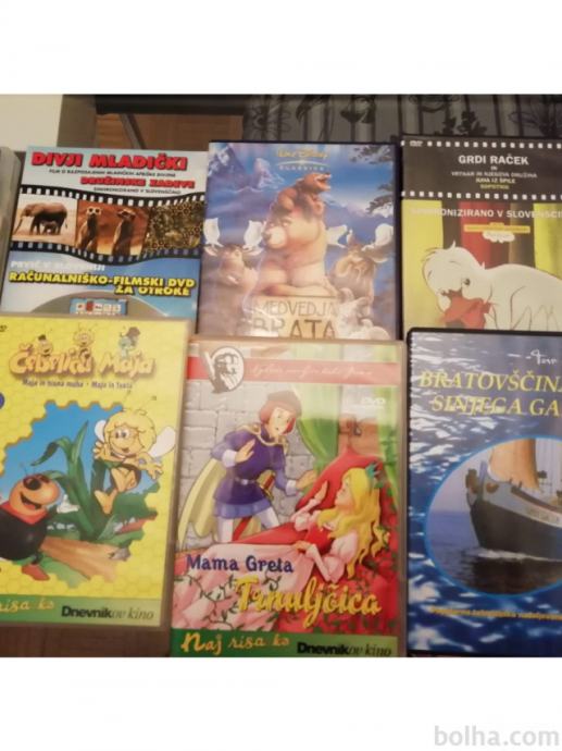 DVD risanke in filmi