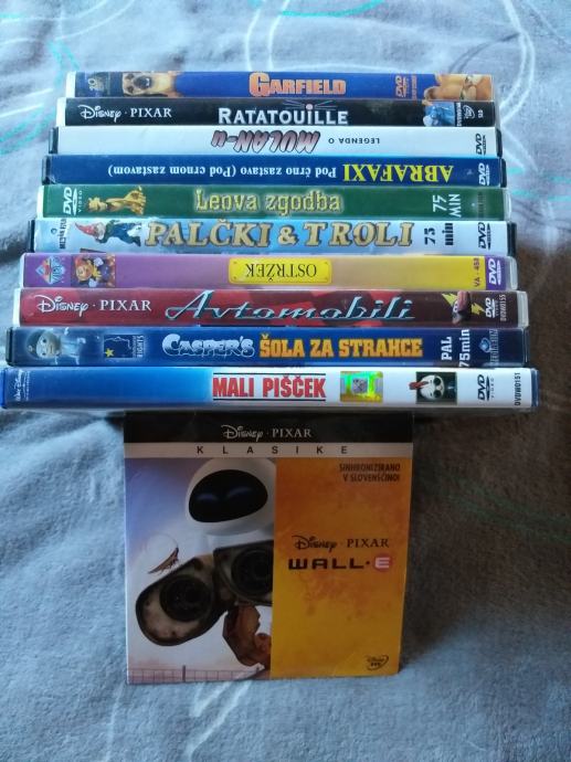 ODDANO_DVD Risanke / Risani filmi, 11 kos