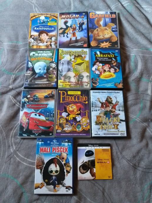 ODDANO_DVD Risanke / Risani filmi, 11 kos