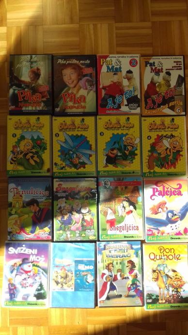 DVD risanke sinhronizirane Slovenske