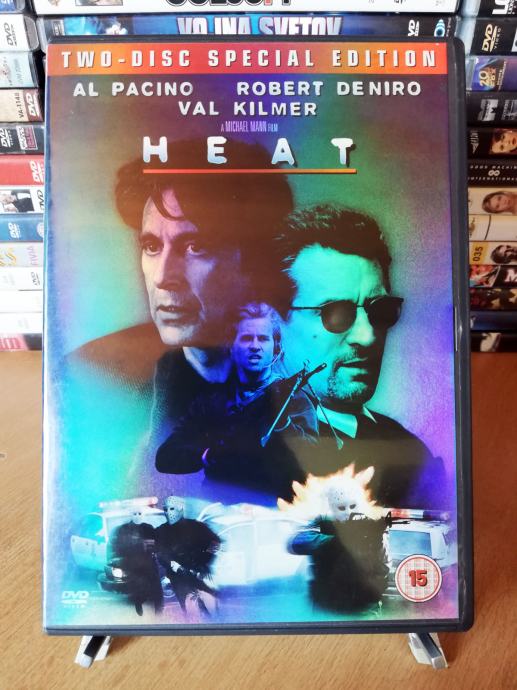 Heat (1995) Dvojna DVD izdaja / IMDb 8.3 / Svetleč ovitek