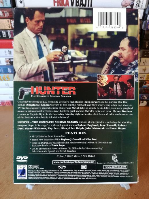 Hunter (TV Series 1984–1991) Sezona 1,2,3 (15xDVD)