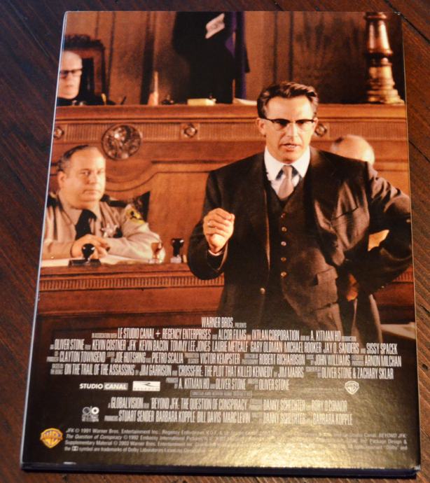 JFK, Directors Cut, film (DVD)