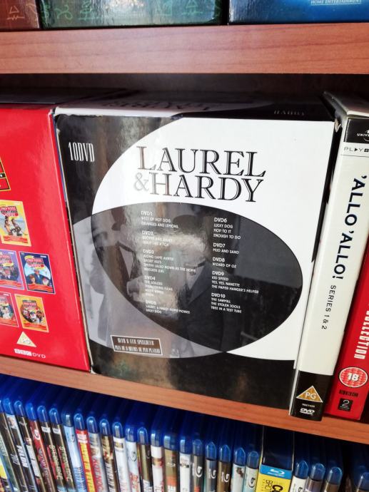 Laurel and Hardy BOX SET Collection (10xDVD) / 480 min