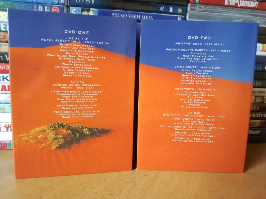 Led Zeppelin 2-DVD BOX SET (1970-1979)