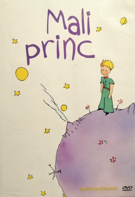 Mali princ (Le petit prince, Antoine de Saint-Exupery), risanka, DVD