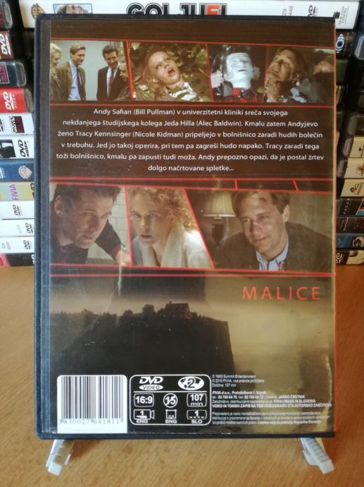 Malice (1993) Nicole Kidman, Alec Baldwin, Bill Pullman