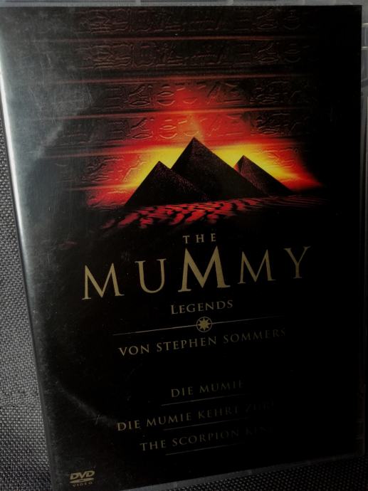 3xDVD: Mumija trilogija (The Mummy box set), Brandon Fraser, The Rock