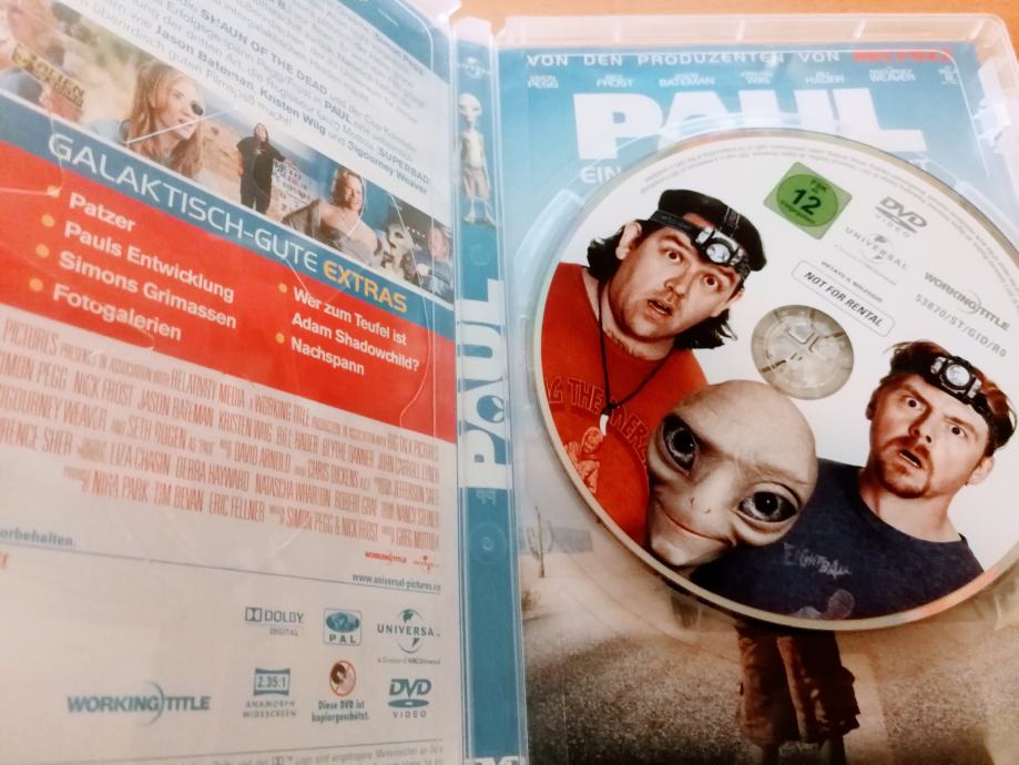 Paul (2011) DVD film (slovenski podnapisi)