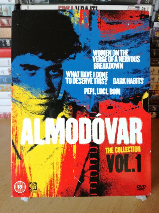 Pedro Almodóvar The Collection Vol.1 in Vol. 2 BOX SET