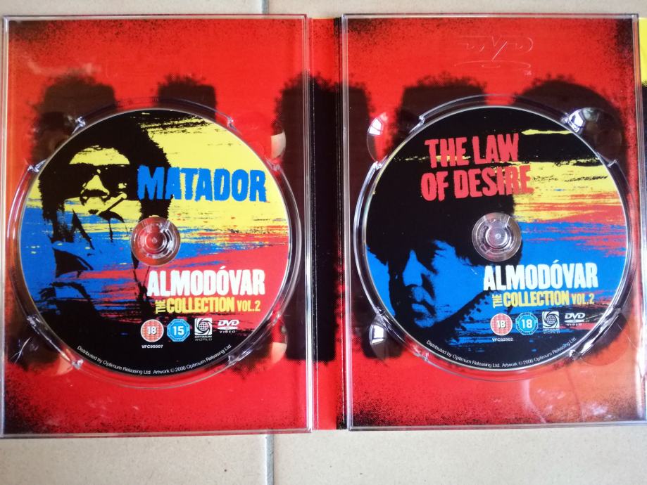 Pedro Almodóvar The Collection Vol.1 in Vol. 2 BOX SET