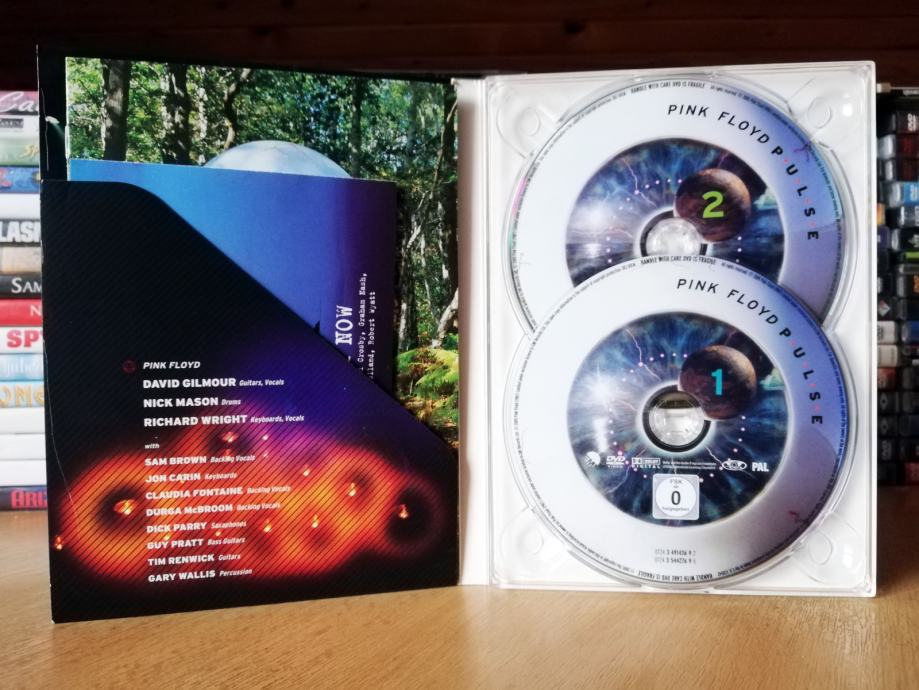 Pink Floyd – Pulse / Dvojna DVD izdaja / Več kot 4 ure materiala