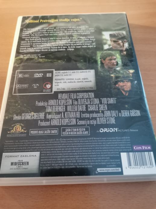 Platoon (1986) DVD (slovenski podnapisi)