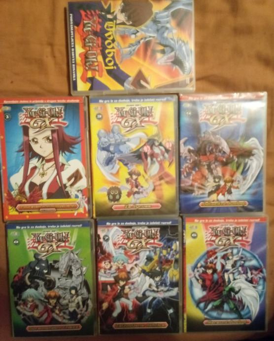 Prodam dvd risanke ju gi ju, ninja