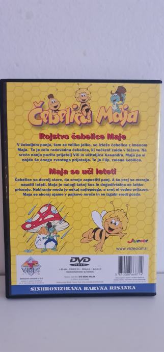 RISANKA DVD Čebelica Maja - komplet 2 DVDjev