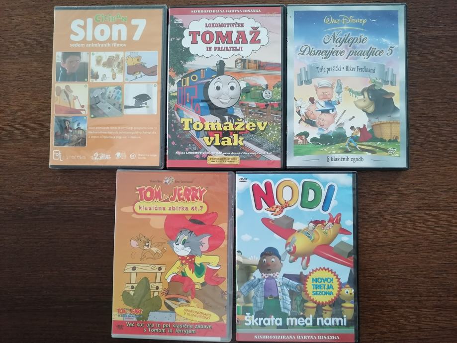 RISANKE NA DVD-jih - komplet 10ih - komplet B