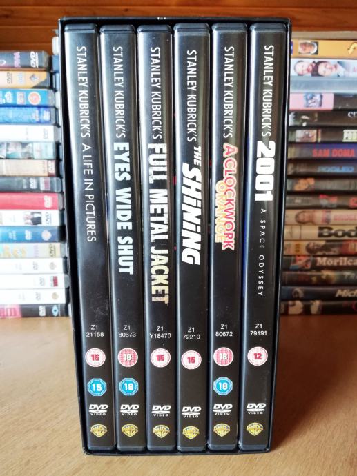Stanley Kubrick : 10 Disc Box Set / Hrvaški podnapisi / Trda embalaža
