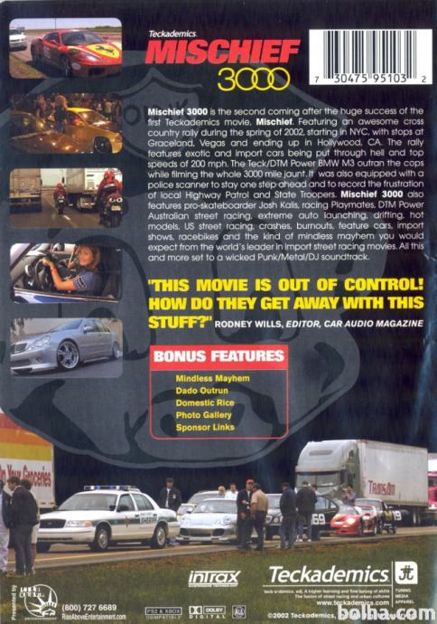 Teckademics MISCHIEF 3000 dvd