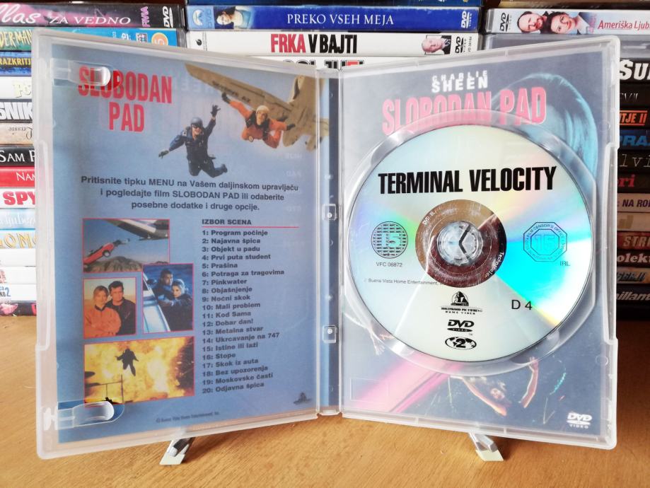 Terminal Velocity (1994) Charlie Sheen, Nastassja Kinski / Slo subi