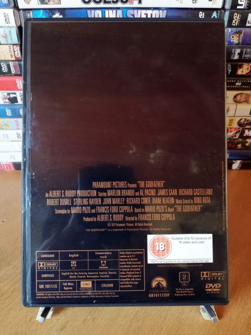 The Godfather BOX SET (1972-1990) 5xDVD