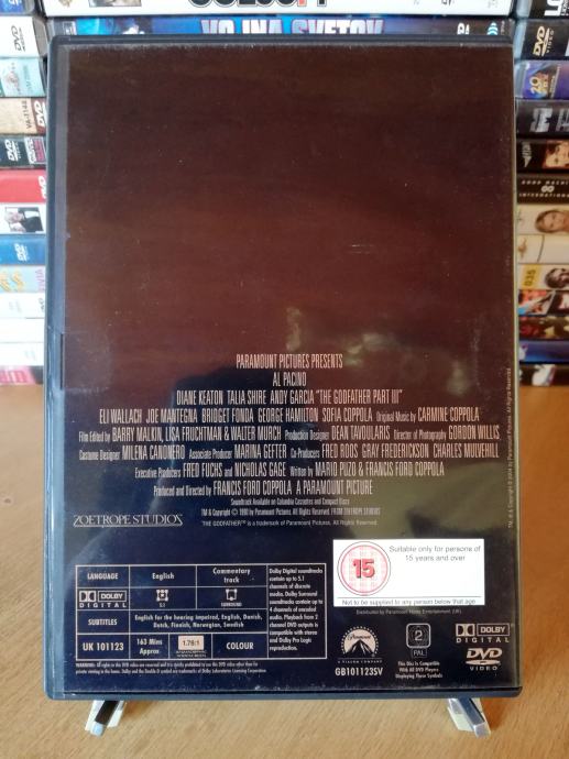 The Godfather BOX SET (1972-1990) 5xDVD