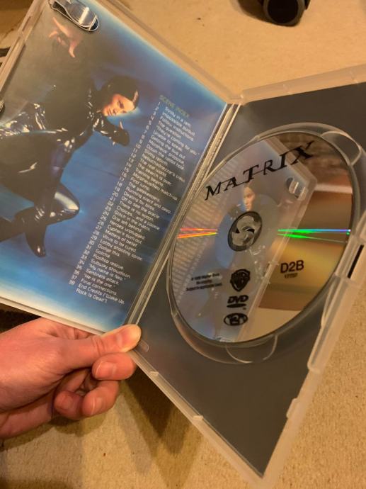 The Matrix, Matrica DVD film