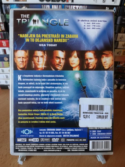 The Triangle (TV Mini-Series 2005) Dvojna DVD izdaja