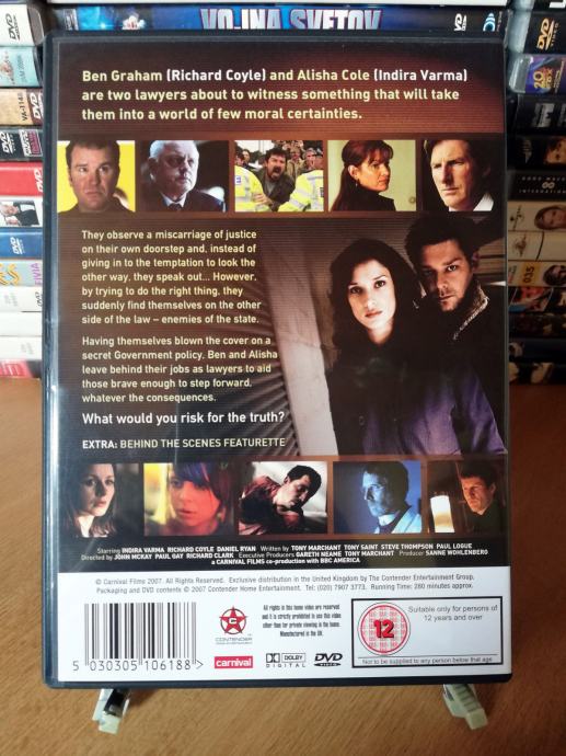 The Whistleblowers (TV Series 2007) Komplet serija / 2xDVD