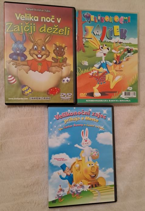 Velikonočne risanke DVD-ji