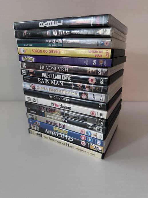 Zbirka DVD filmov