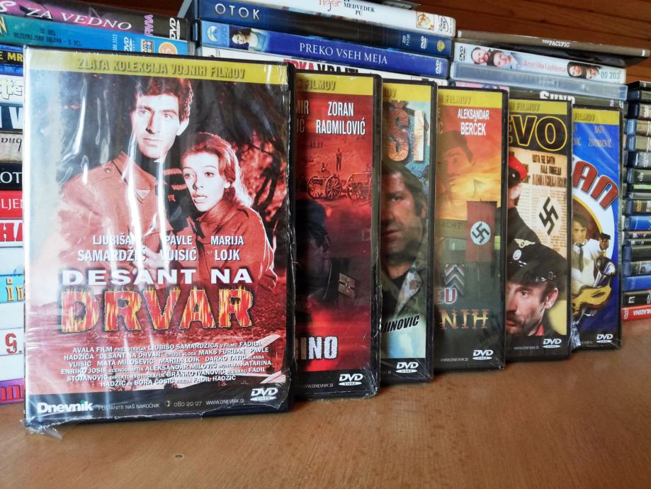 Zlata kolekcija vojnih filmov (1963-1983) Ex-Yu (ŠE ZAPAKIRANO)
