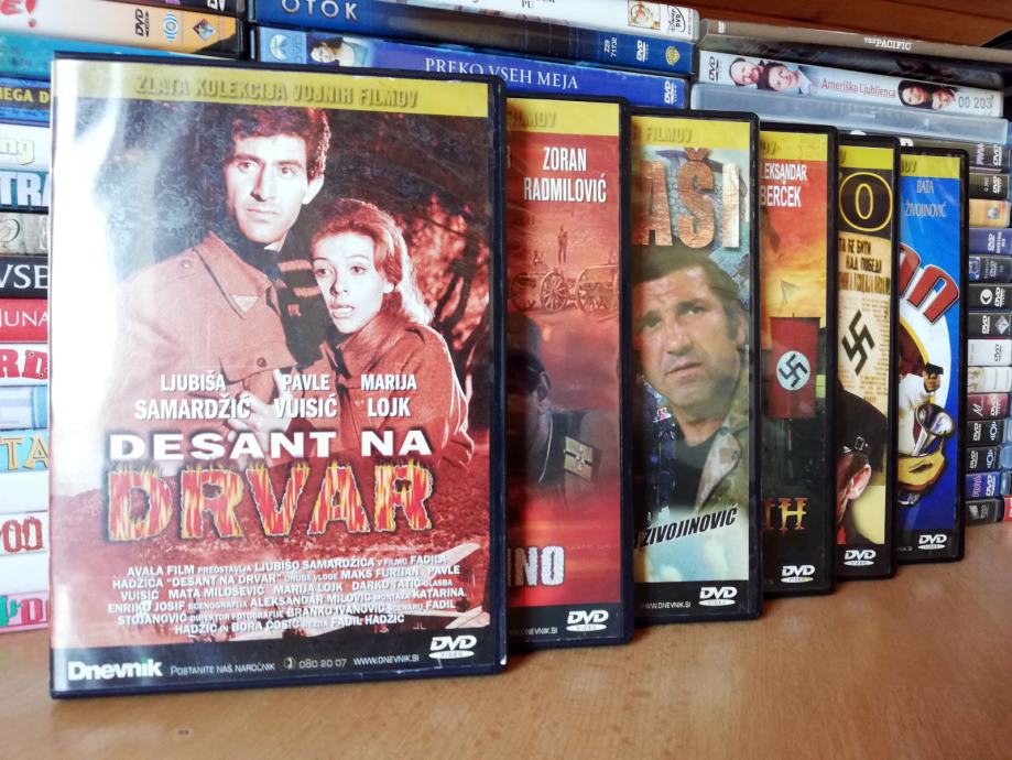 Zlata kolekcija vojnih filmov (1963-1983) Ex-Yu / Slovenski podnapisi