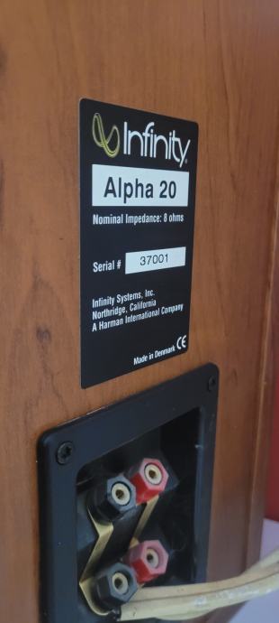 Infinity Alpha 20