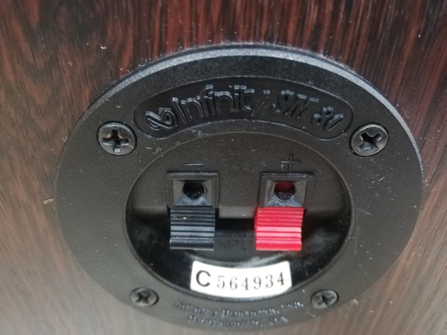 INFINITY SM 80, dvosistemski zvočniki, VINTAGE