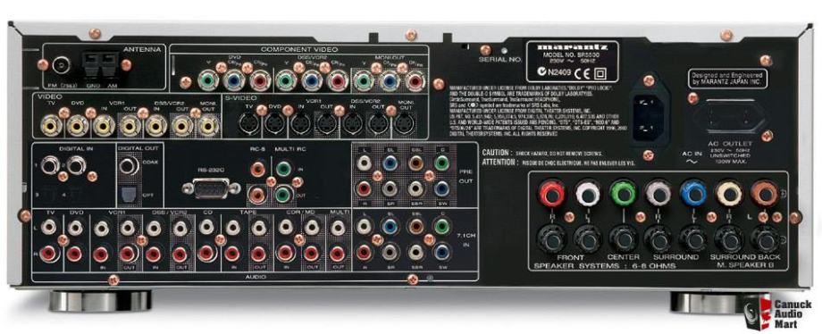 JAMO E855 (Black Ash) + Marantz SR5500
