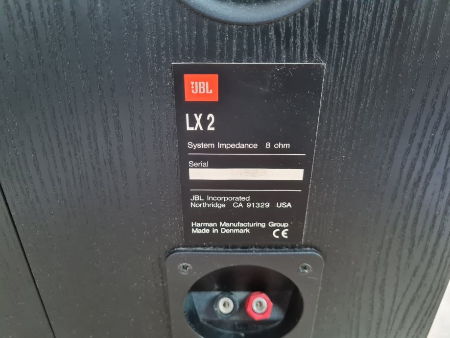 JBL LX2, dvosistemski, bookshelf zvočniki,
